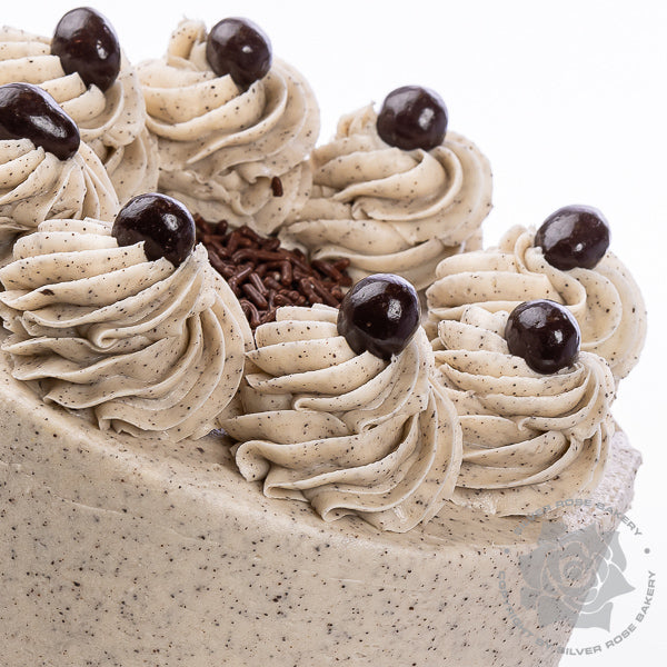 Coffee Mocha Wedding Cake