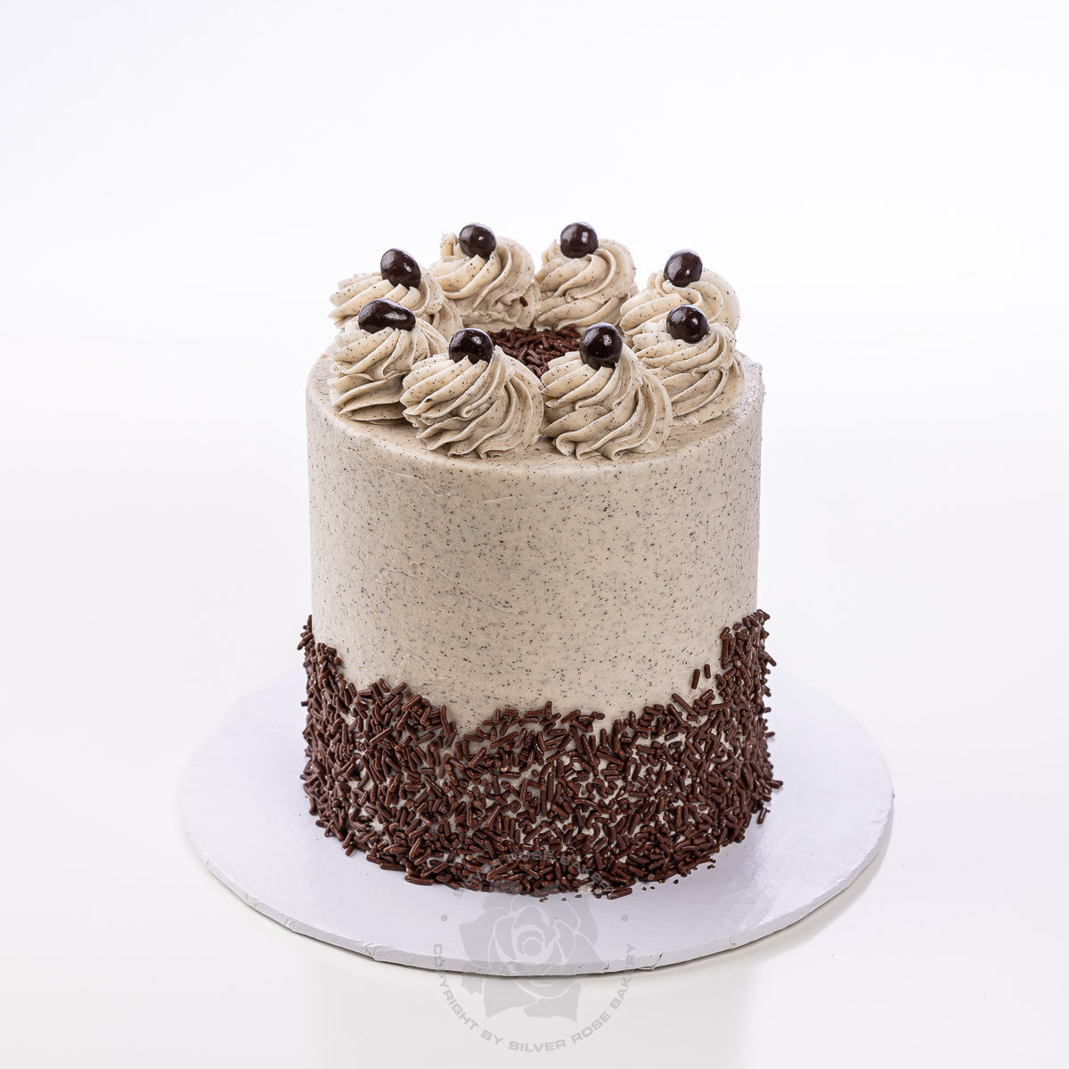 Mocha Espresso Cake • Silver Rose Bakery • Phoenix Delivery