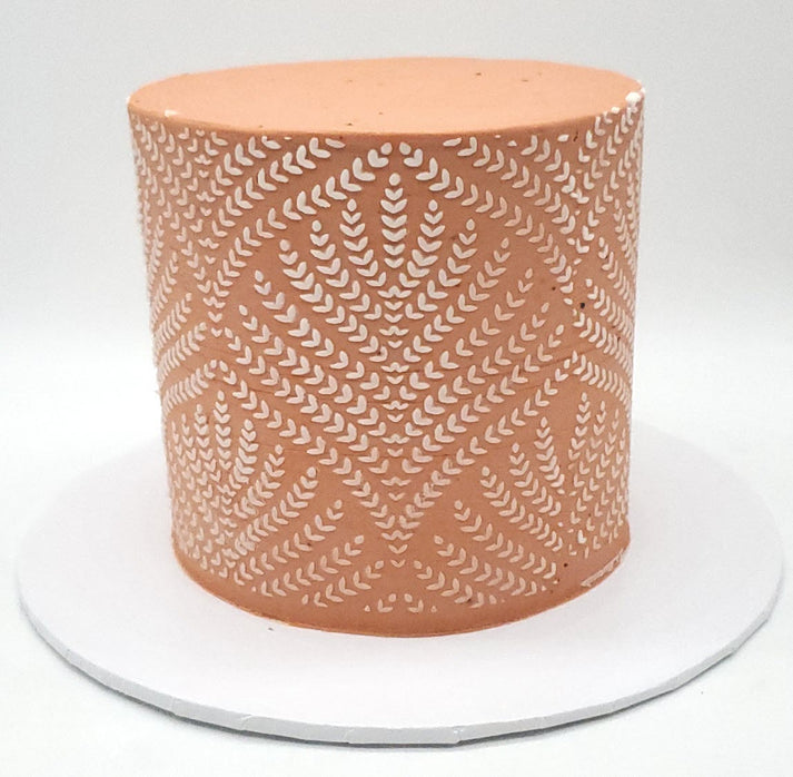 Boho Fern Cake | Phoenix Custom Cake Bakery | Delivery – Silver Rose Bakery